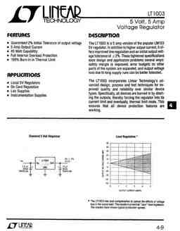 lt1003 PDF datasheet. ALL TRANSISTORS DATASHEET. POWER MOSFET, IGBT, IC ...